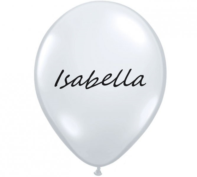 Print Name On Latex Balloon Print Name On Balloons Singapore | Balloon ...