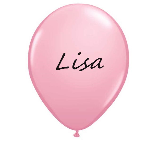 Print Name On Latex Balloon Print Name On Balloons Singapore | Balloon ...
